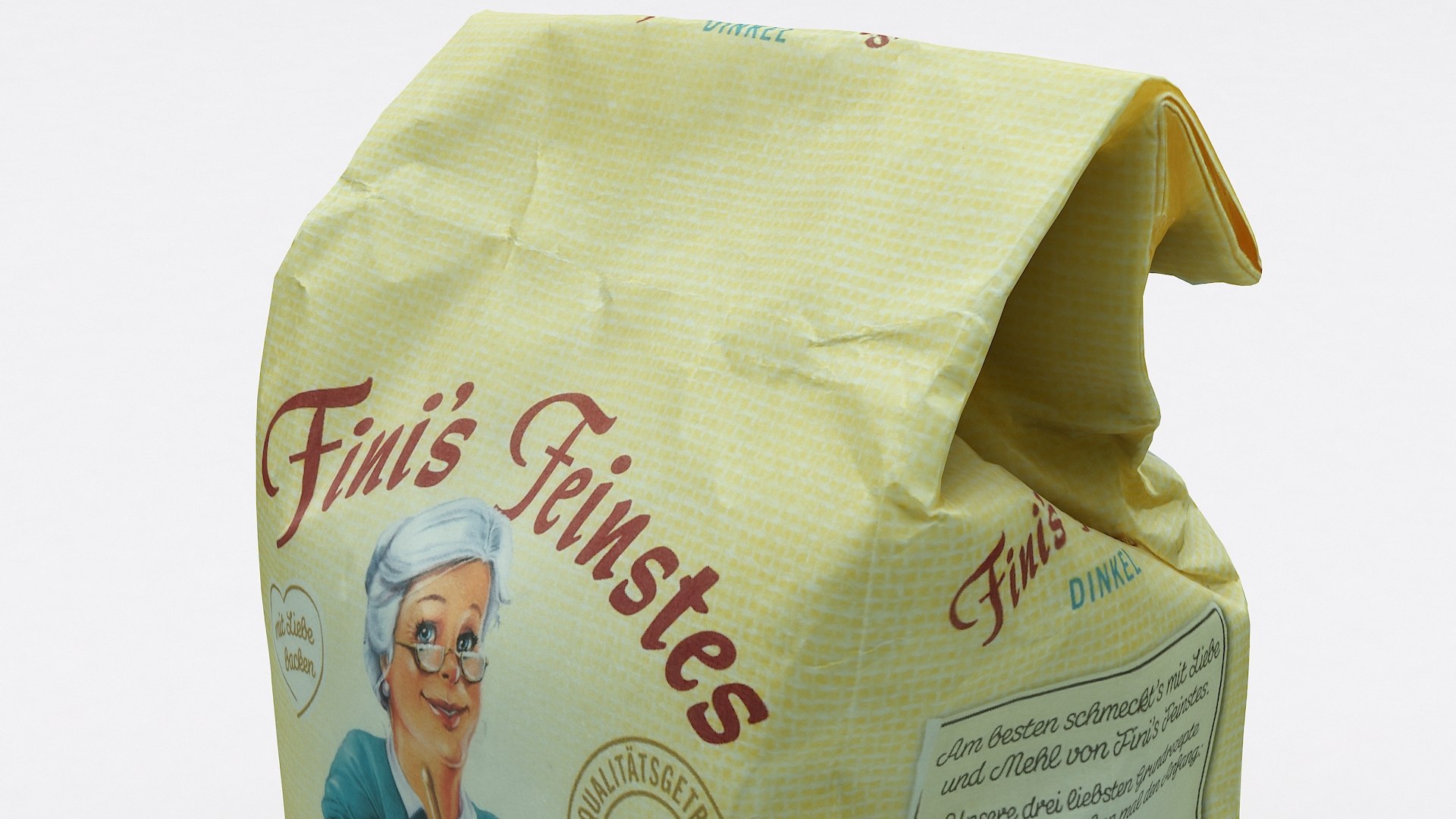 3D Package Flour Model - TurboSquid 1523416