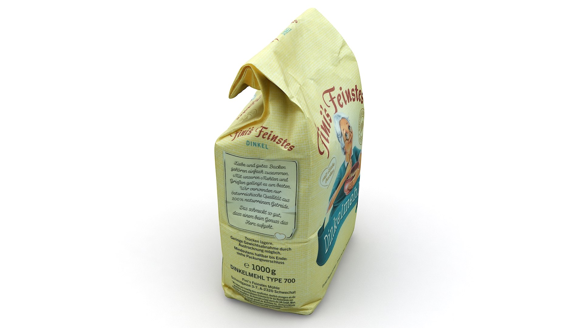 3D Package Flour Model - TurboSquid 1523416