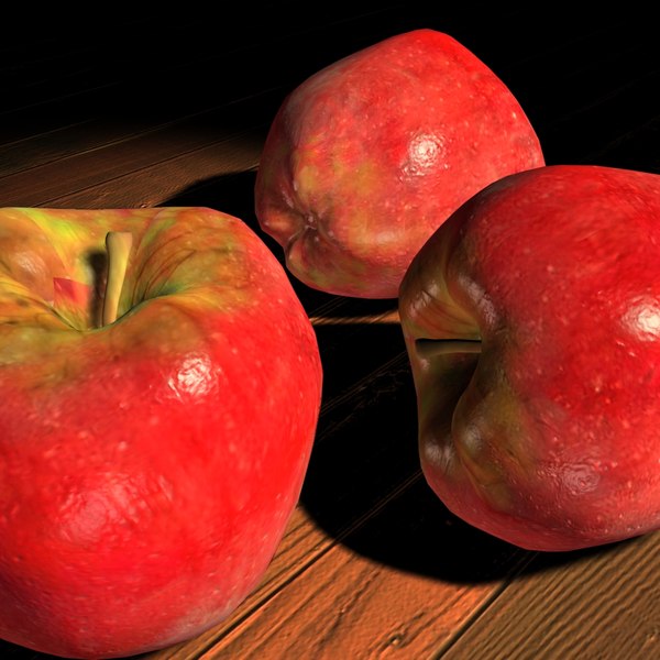 apple 3 3d model
