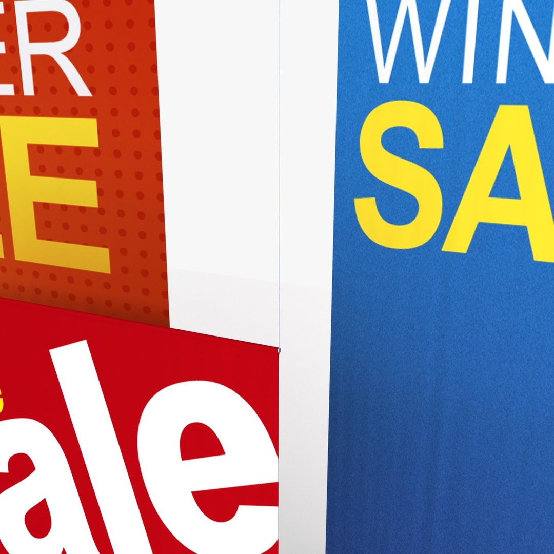 Retail Hanging Signage Fbx