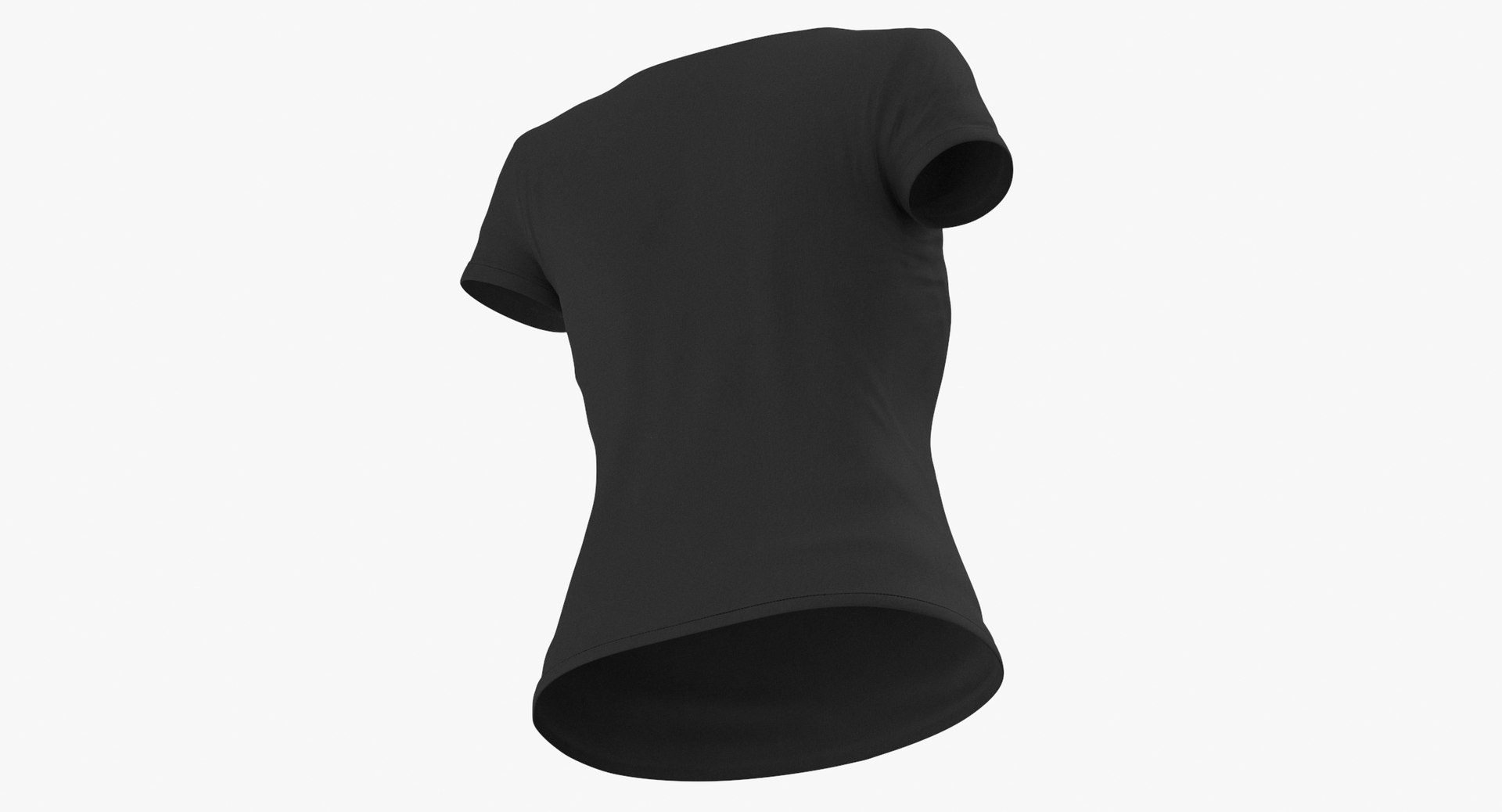 Female V Neck Worn With Tag 30 Colors Pack 3D model - TurboSquid 1795867