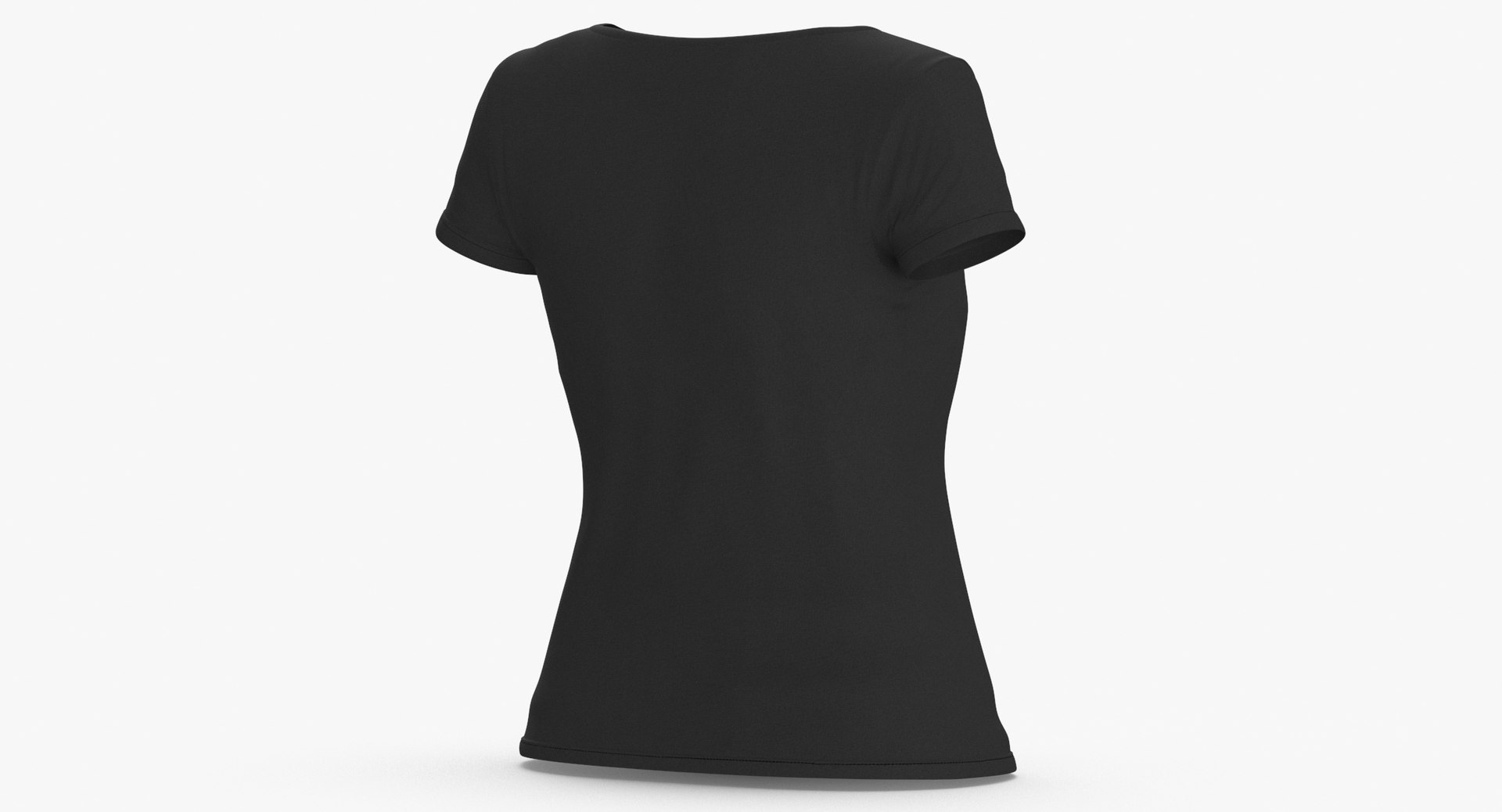 Female V Neck Worn With Tag 30 Colors Pack 3D model - TurboSquid 1795867