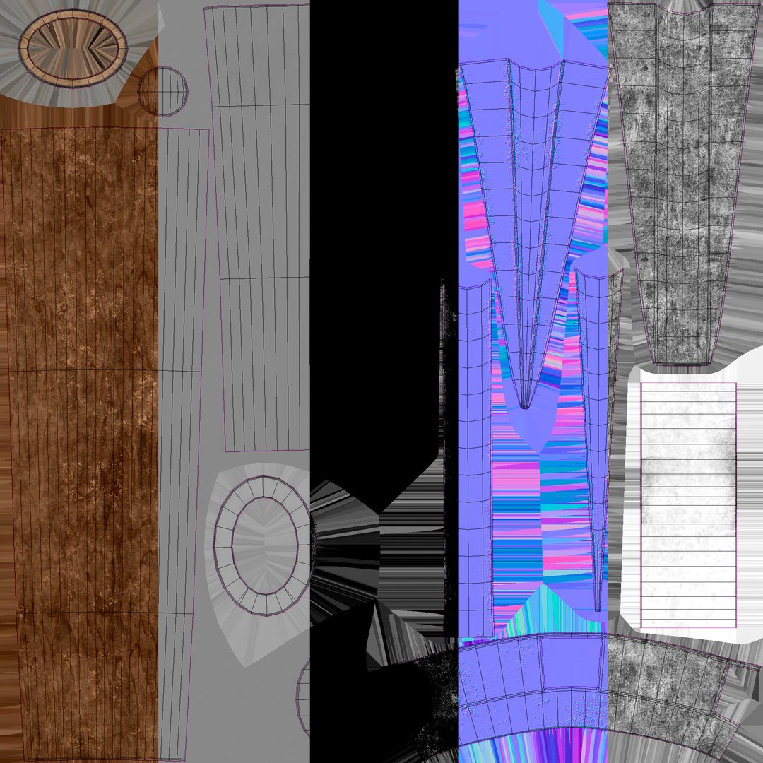 Realistic Old Pickaxe 3D Model - TurboSquid 1709977