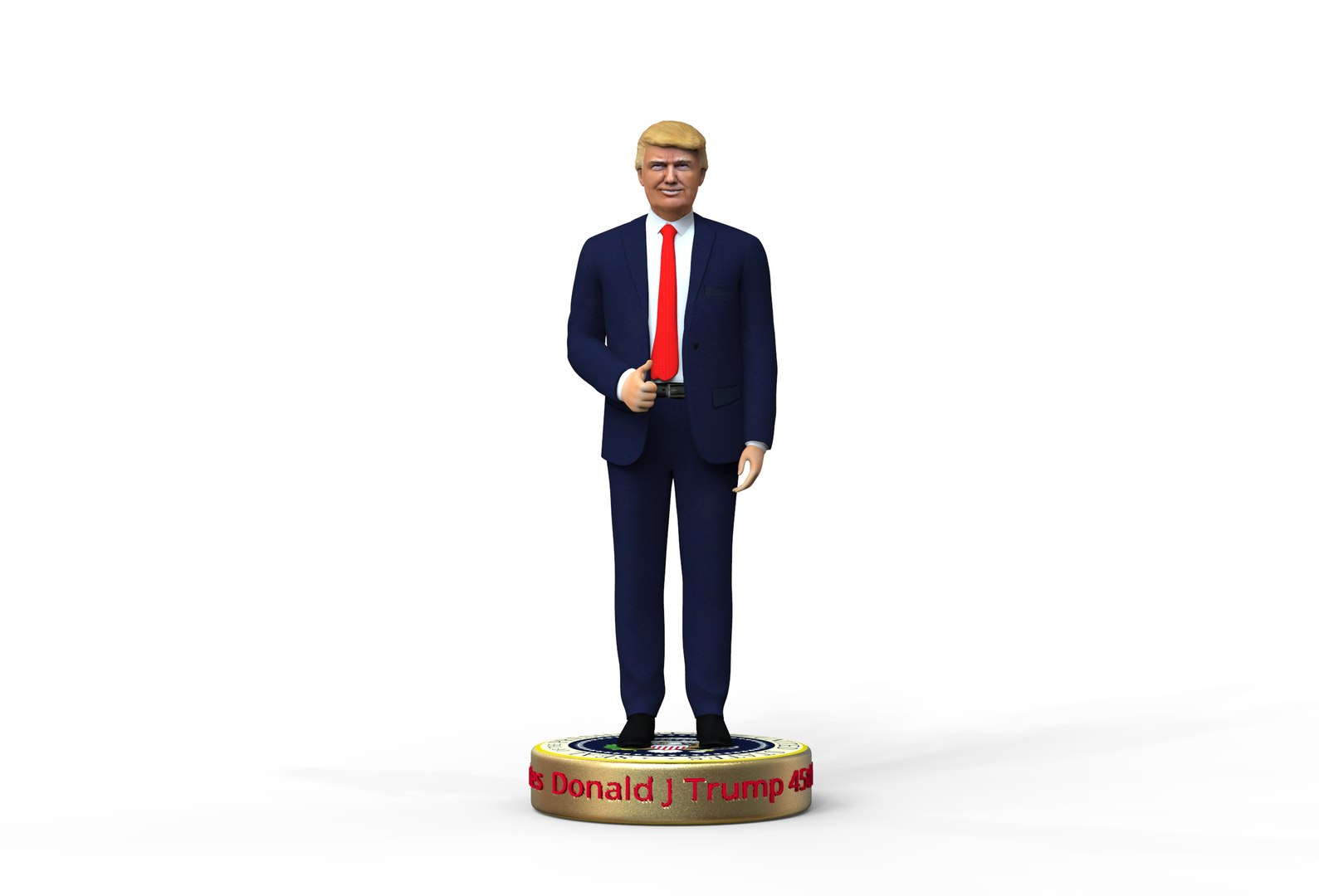 Donald Trump Model - TurboSquid 1358594