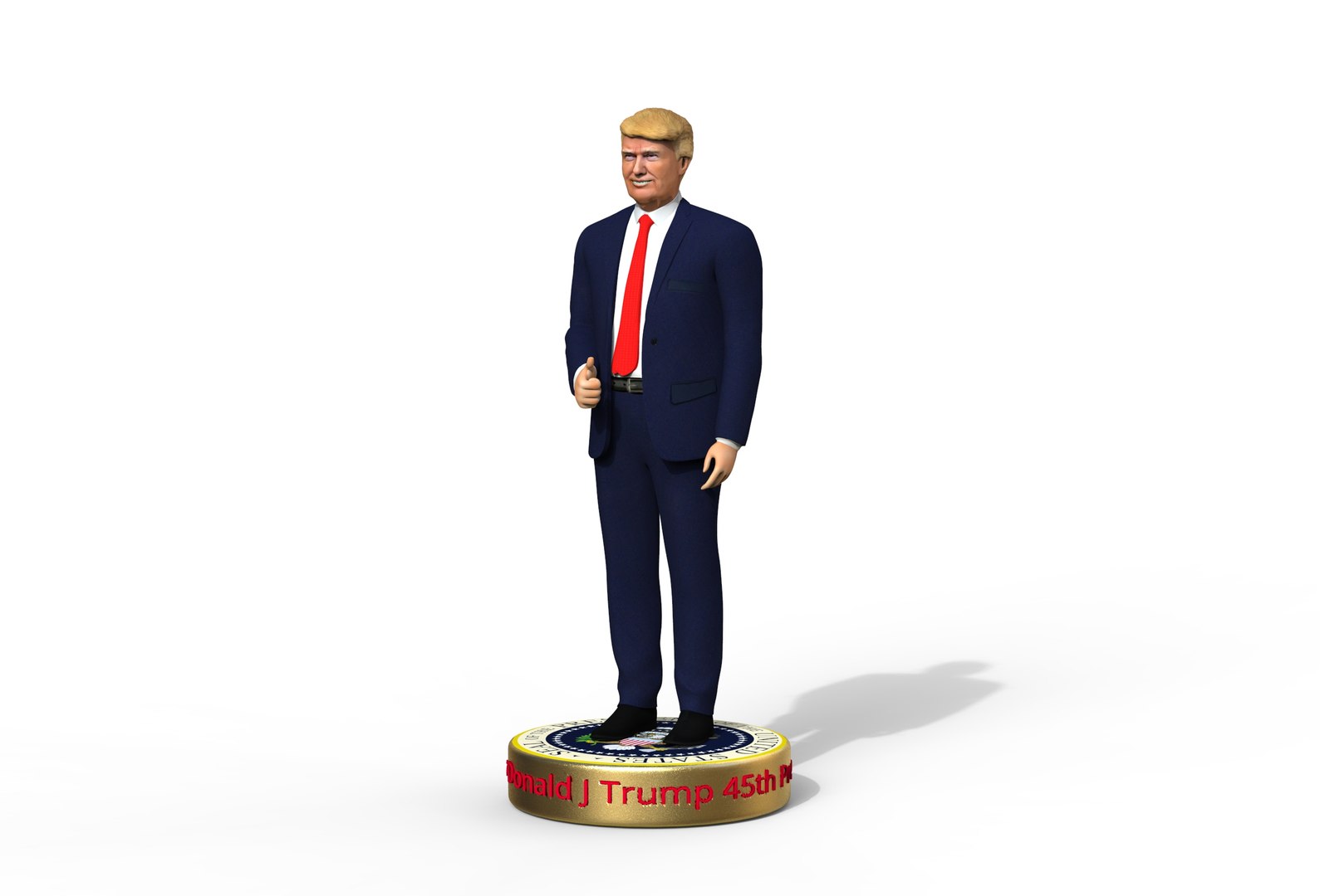 Donald Trump Model - TurboSquid 1358594