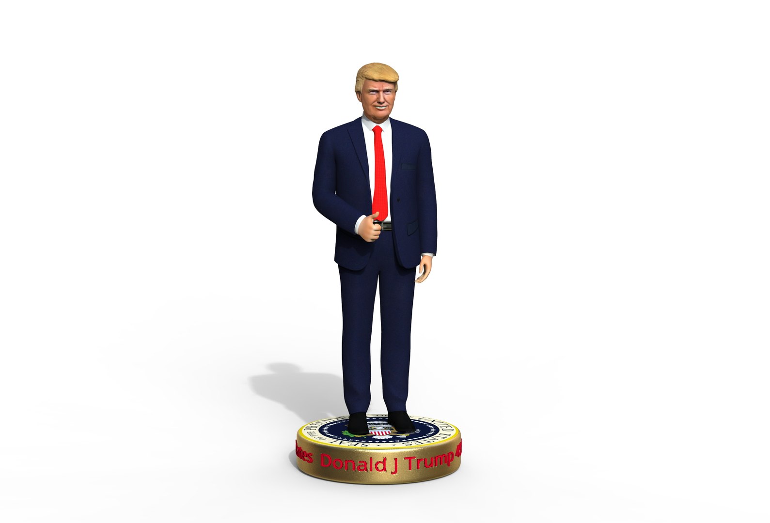 Donald Trump Model - TurboSquid 1358594