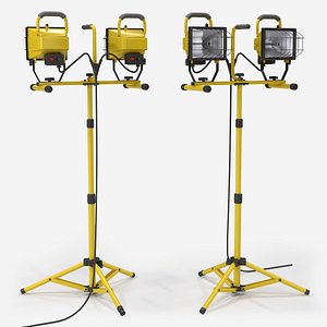 3d halogen work light 2 model