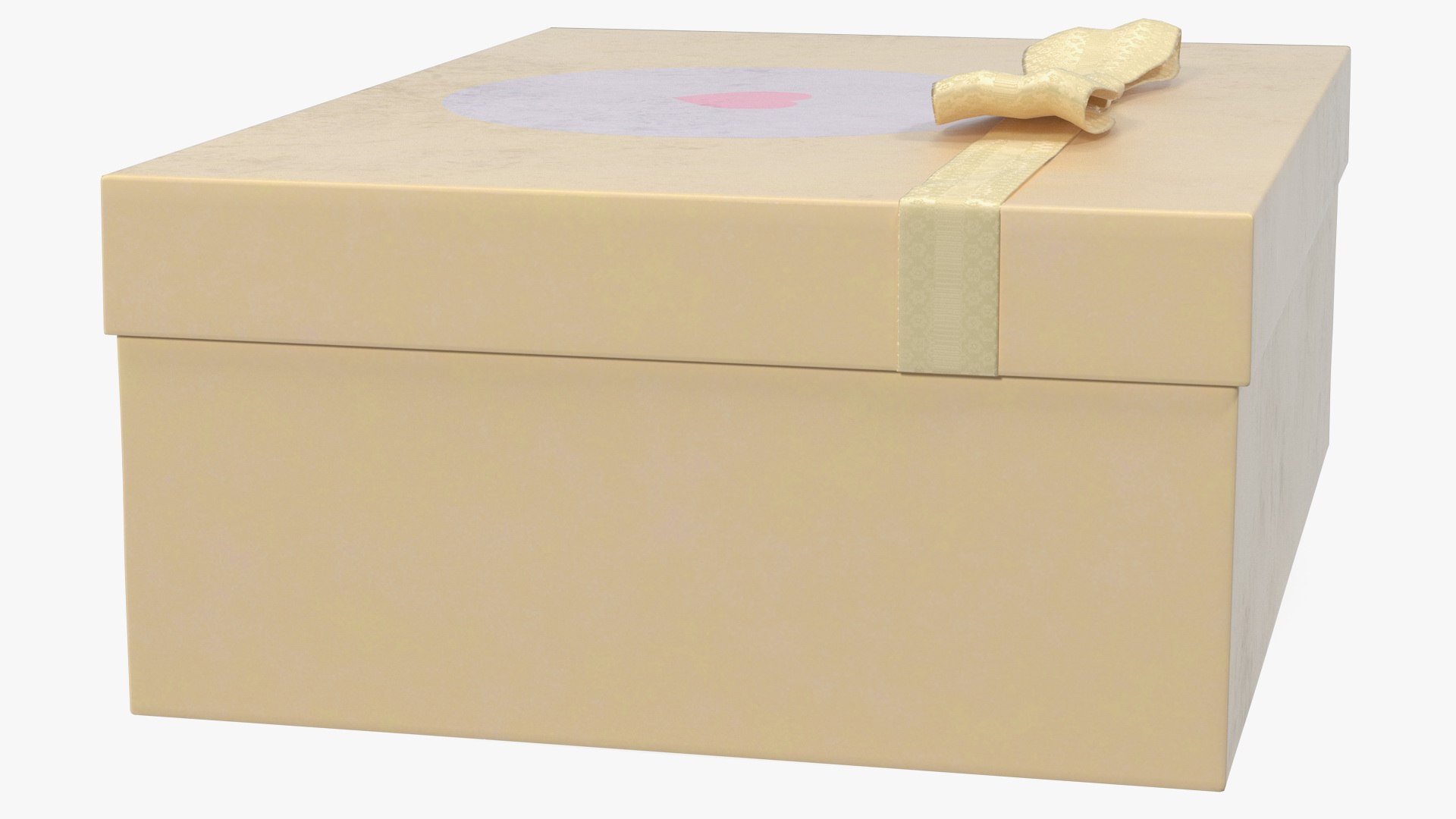 3D simple design gift box - TurboSquid 1509541