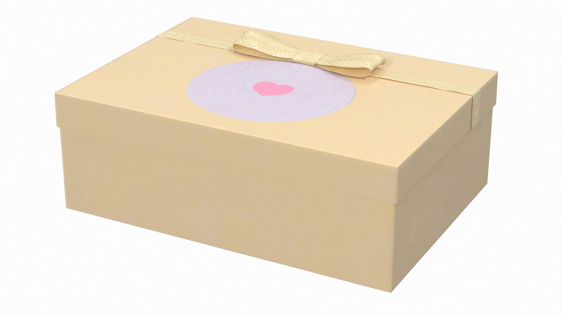 3D simple design gift box - TurboSquid 1509541