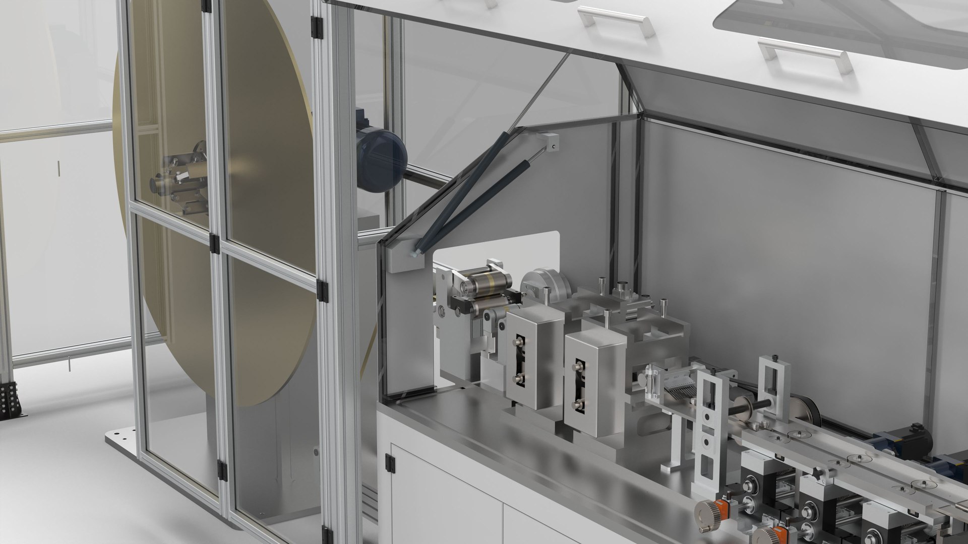 3D Automatic Aluminum Fin Forming Machine - TurboSquid 2020644