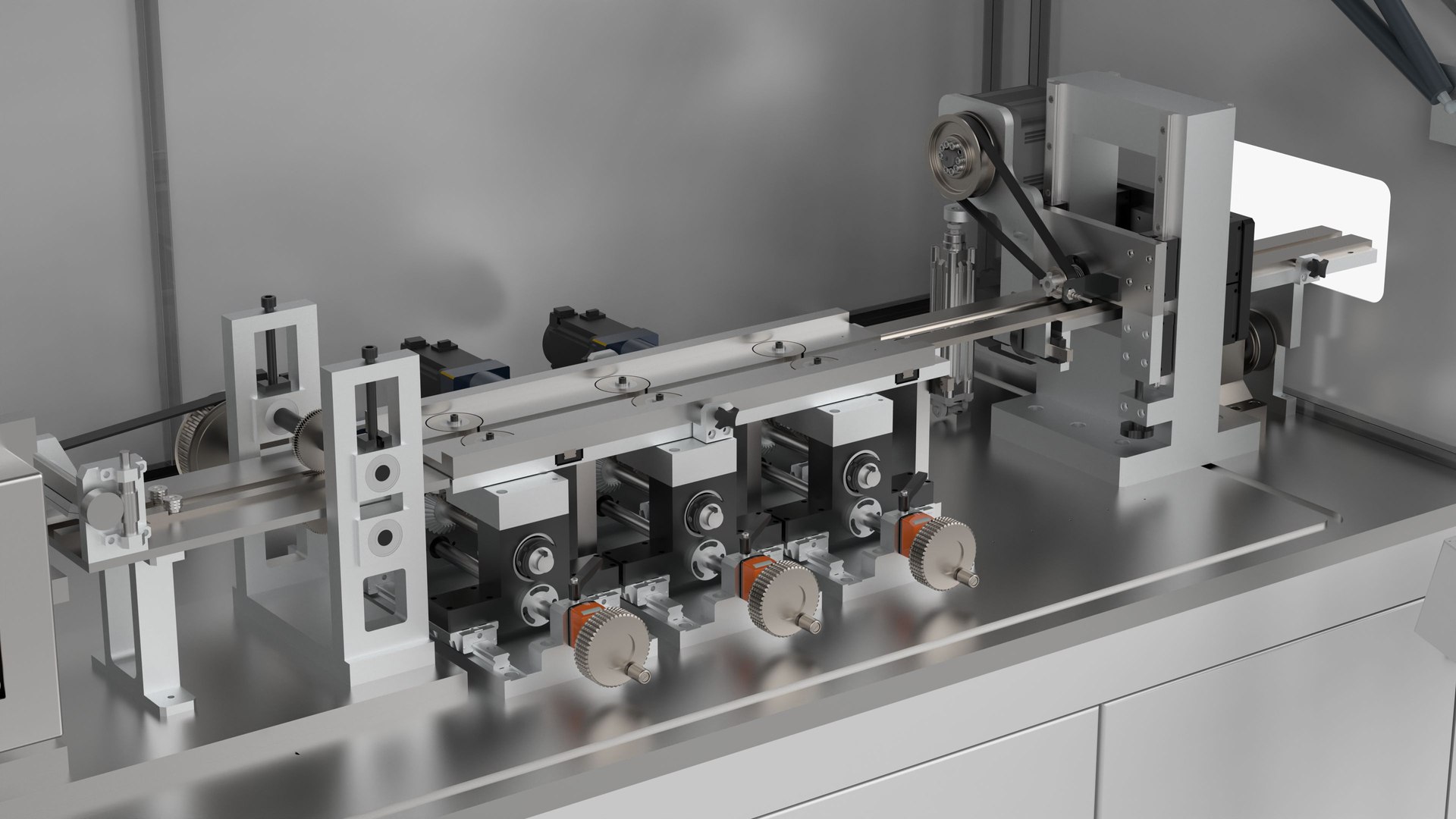 3D Automatic Aluminum Fin Forming Machine - TurboSquid 2020644