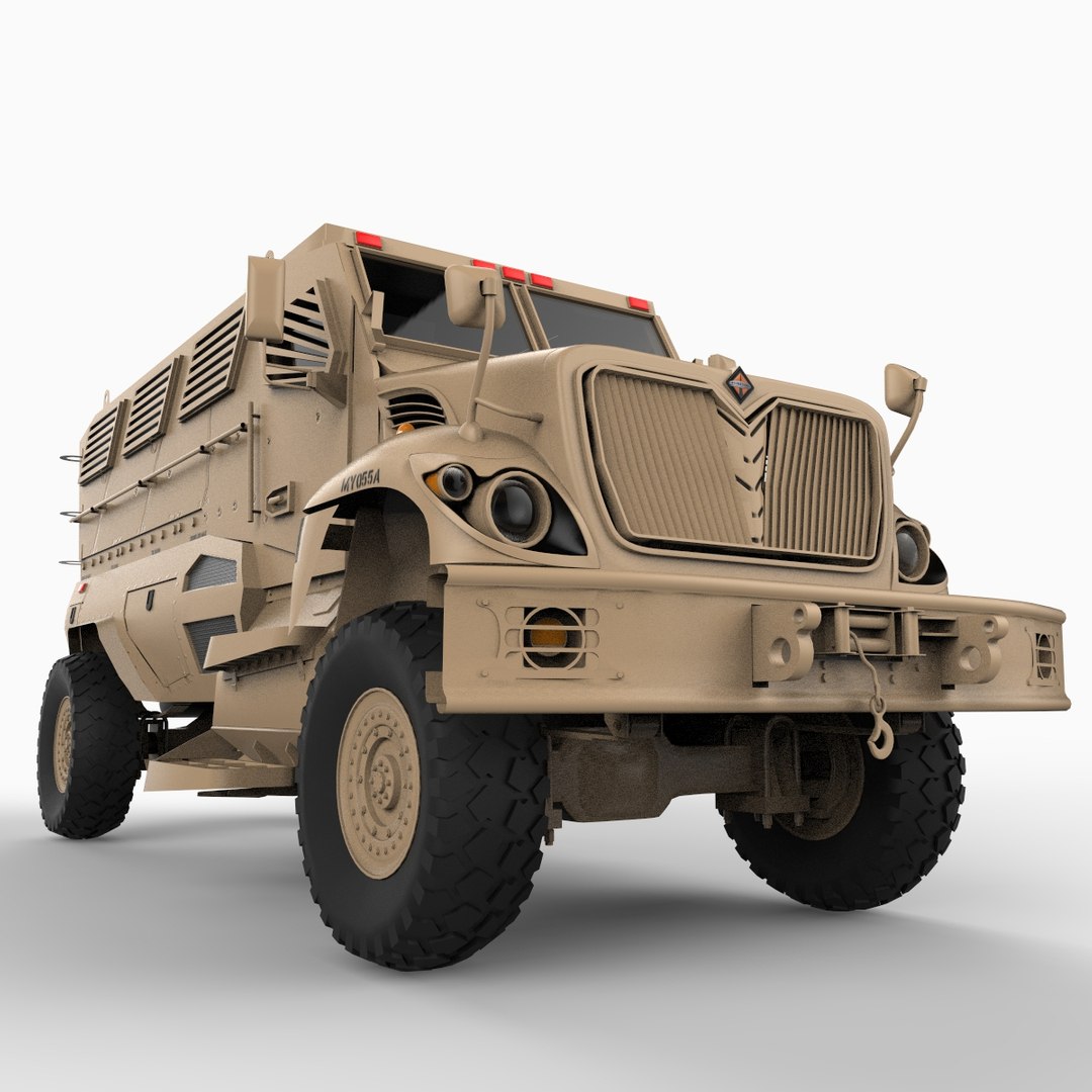 Mrap Resistant Ambush Protected 3d Model