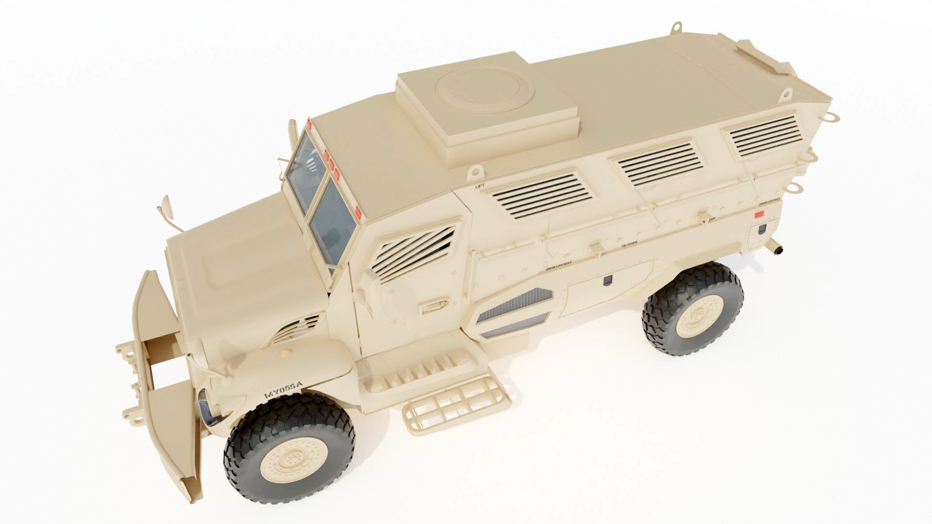 Mrap Resistant Ambush Protected 3d Model