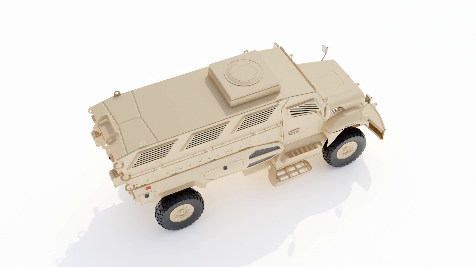 Mrap Resistant Ambush Protected 3d Model