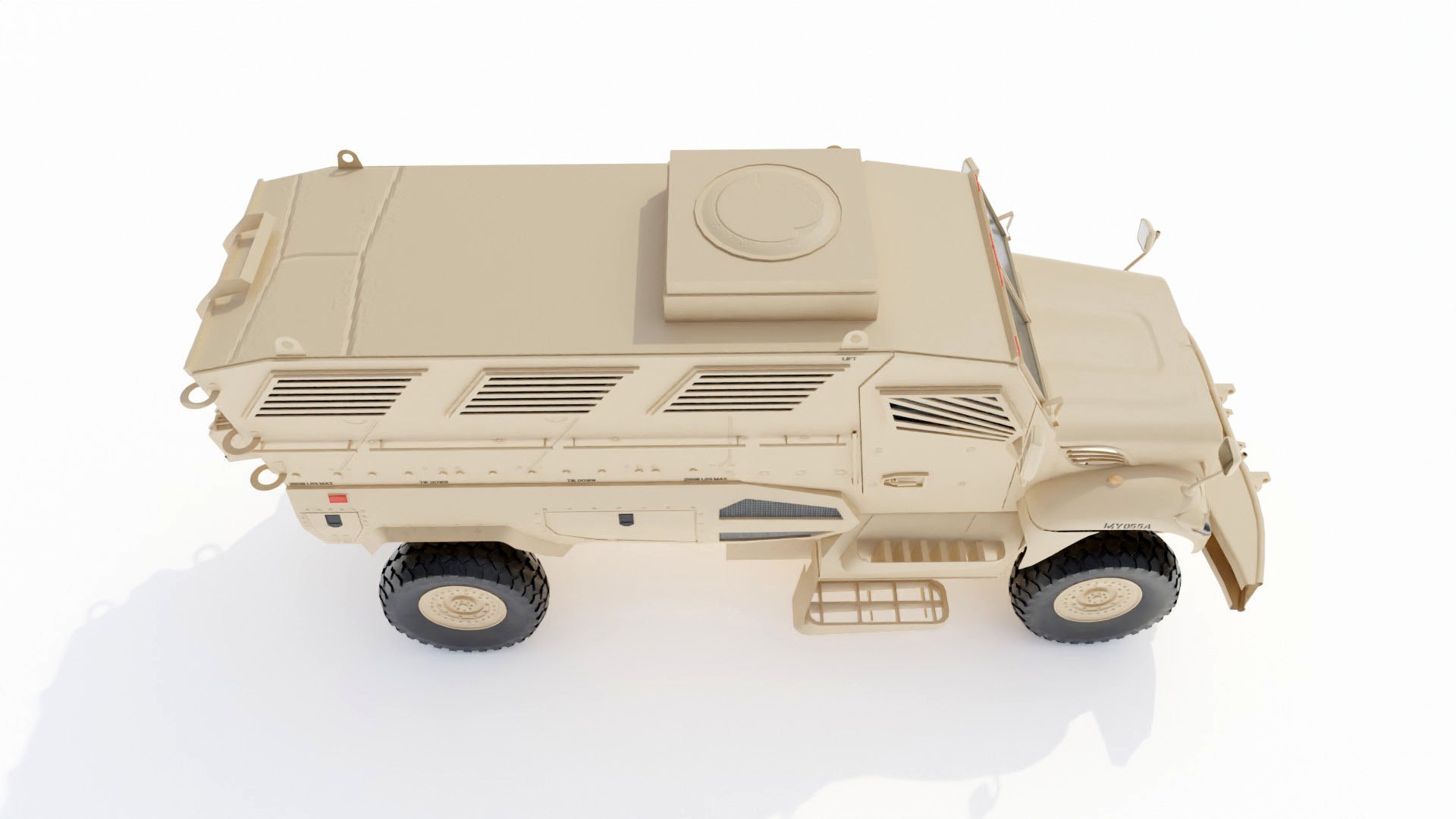 Mrap Resistant Ambush Protected 3d Model