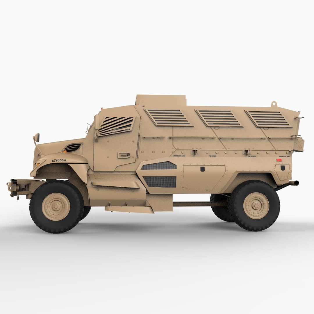 Mrap Resistant Ambush Protected 3d Model