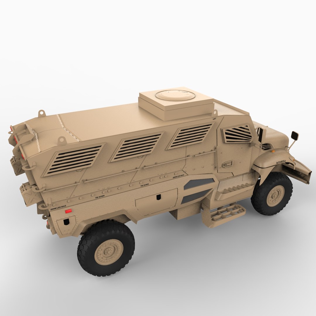 Mrap Resistant Ambush Protected 3d Model