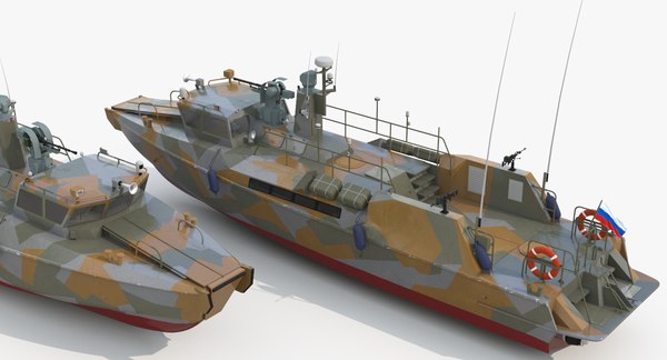 modelo 3d Raptor Boat Project 03160 nave - TurboSquid 1210058