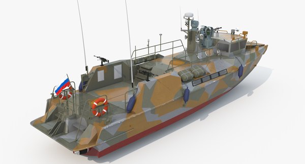 3D модель Лодка Raptor Project 03160 Корабль - TurboSquid 1210058