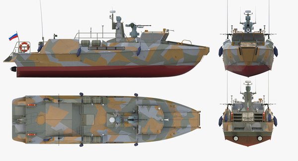modelo 3d Raptor Boat Project 03160 nave - TurboSquid 1210058