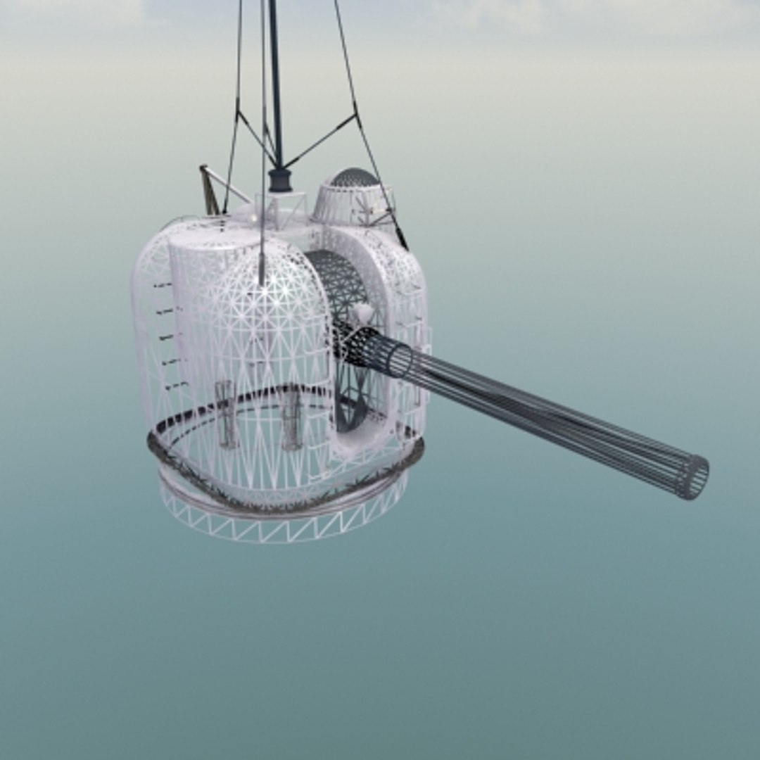 3dsmax 127mm Mk42 Naval Gun