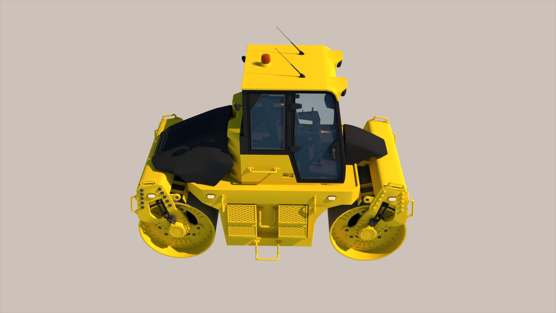 Asphalt roller 3D model - TurboSquid 1947146