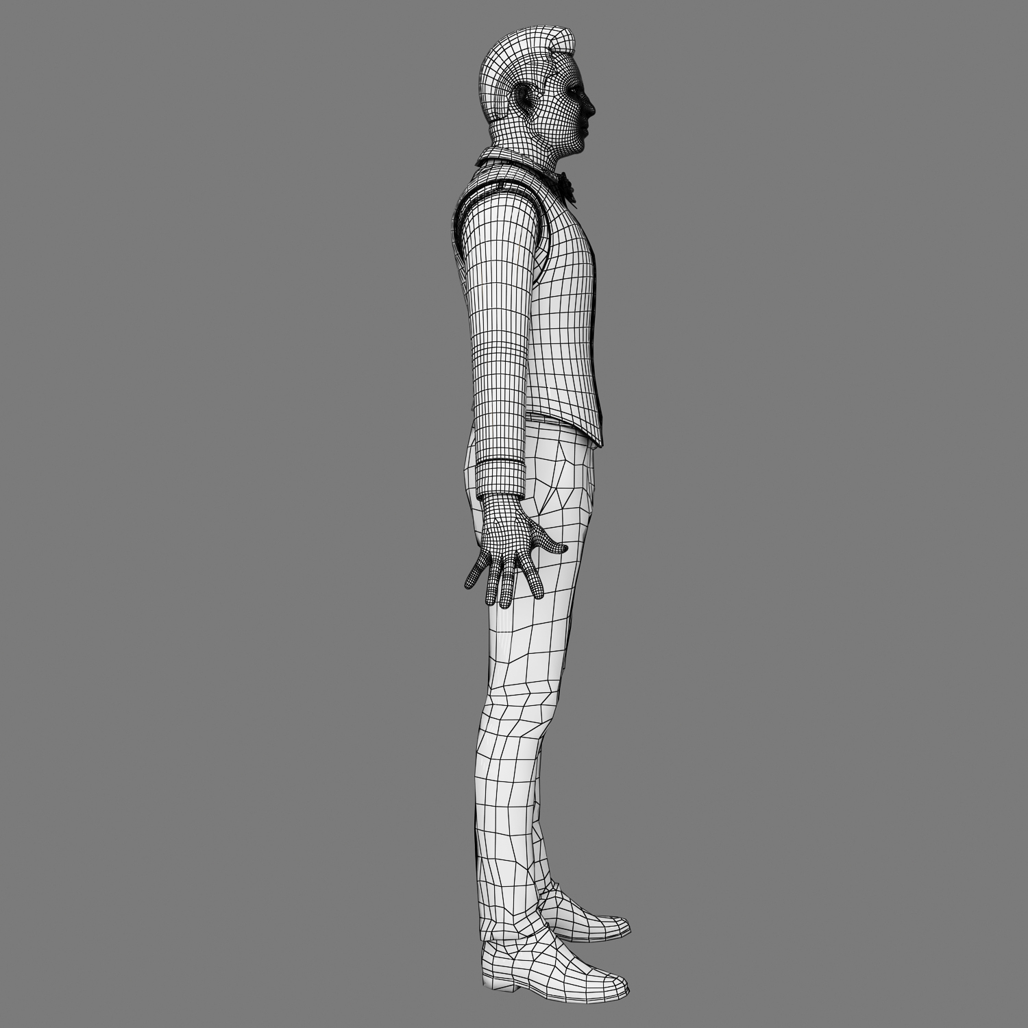 Waiter 3D model - TurboSquid 1868738