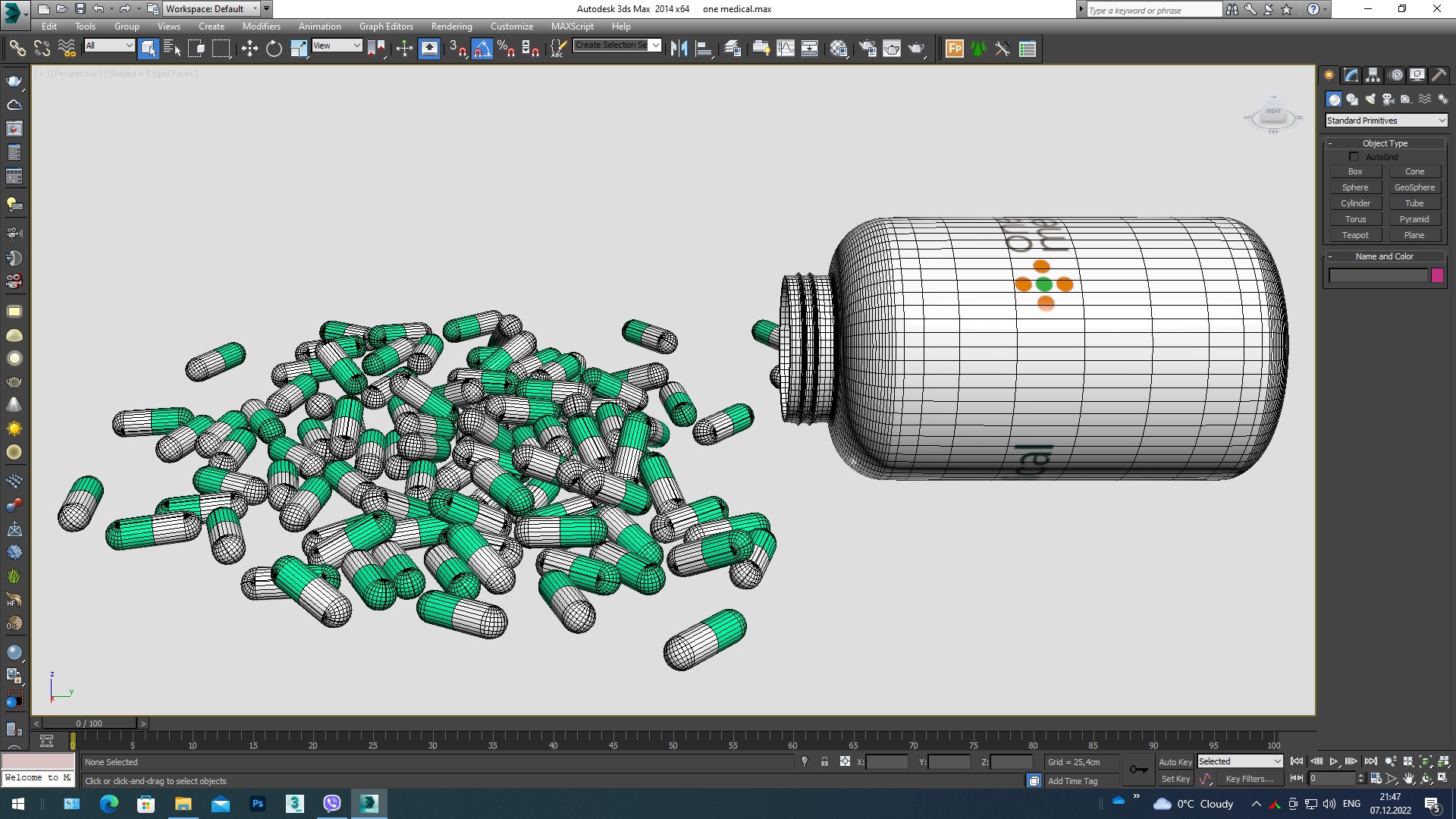 3D Medical Capsules And Bottle Model - TurboSquid 1998085