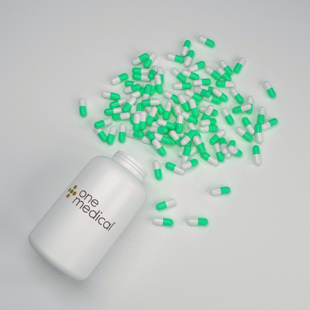 3D Medical Capsules And Bottle Model - TurboSquid 1998085