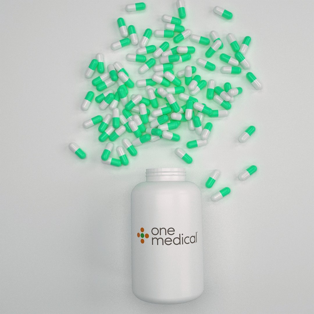 3D Medical Capsules And Bottle Model - TurboSquid 1998085
