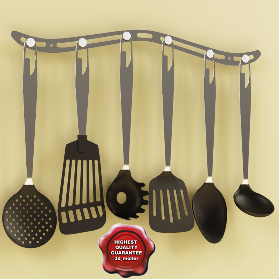 3d c4d kitchen tools