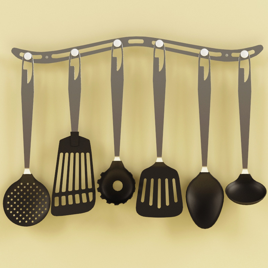 3d c4d kitchen tools