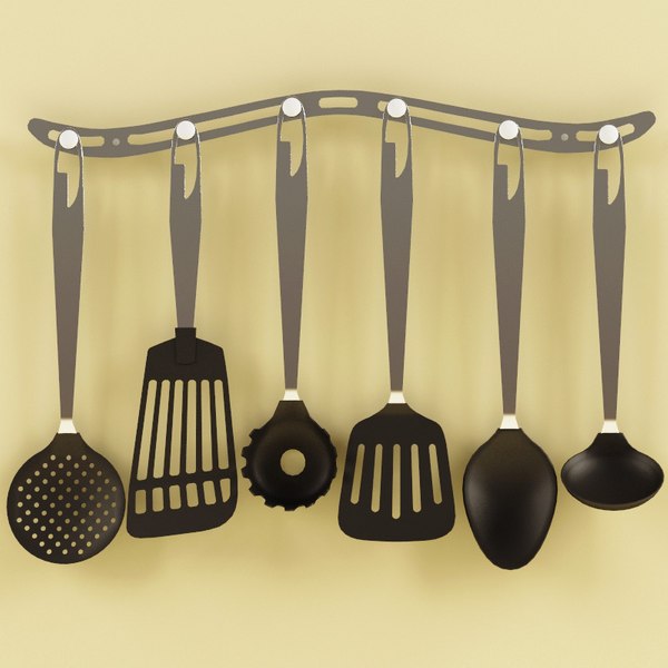 3d c4d kitchen tools