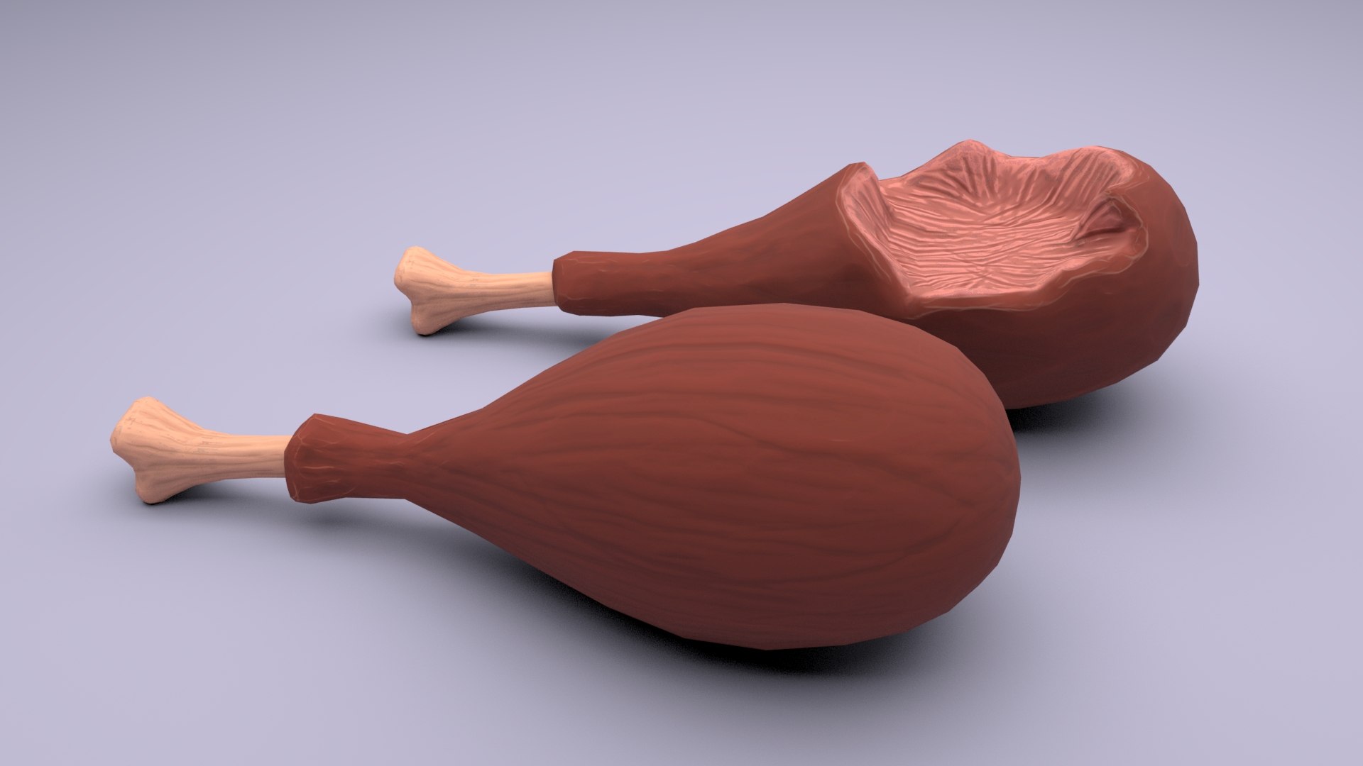 3D model chicken leg - TurboSquid 1442302