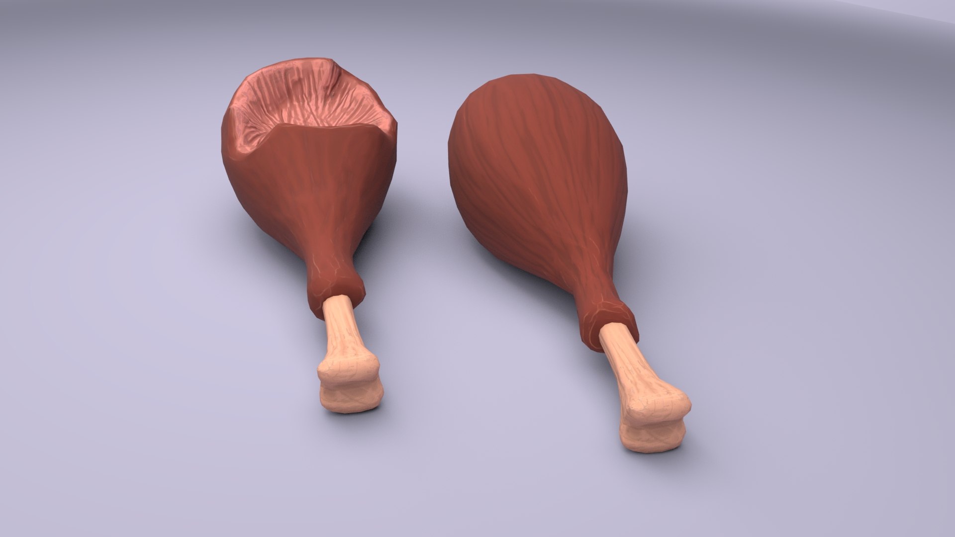 3D model chicken leg - TurboSquid 1442302