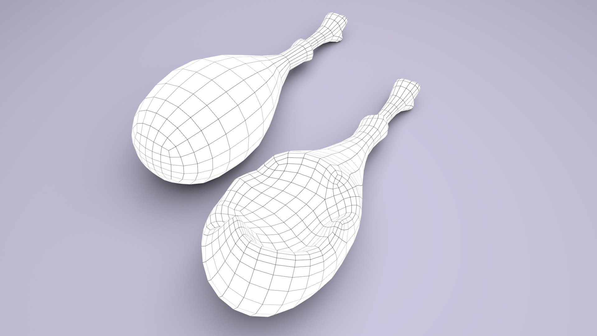 3D model chicken leg - TurboSquid 1442302