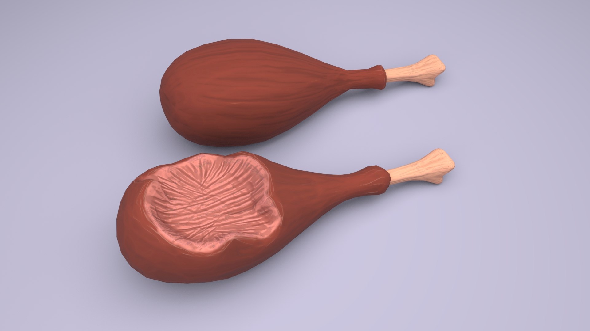 3D model chicken leg - TurboSquid 1442302