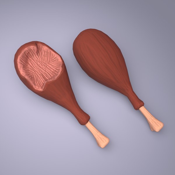 Chicken Drumstick 3D Models for Download | TurboSquid