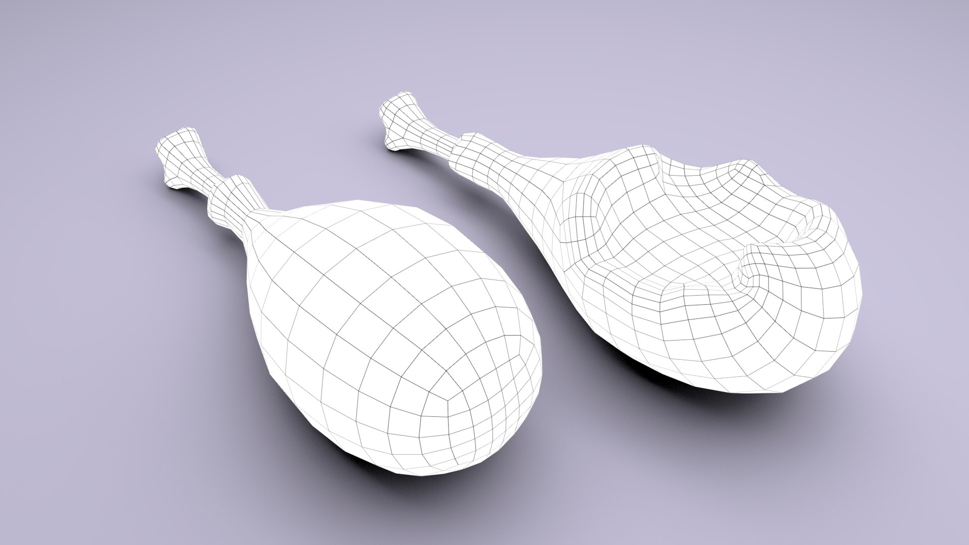 3D model chicken leg - TurboSquid 1442302