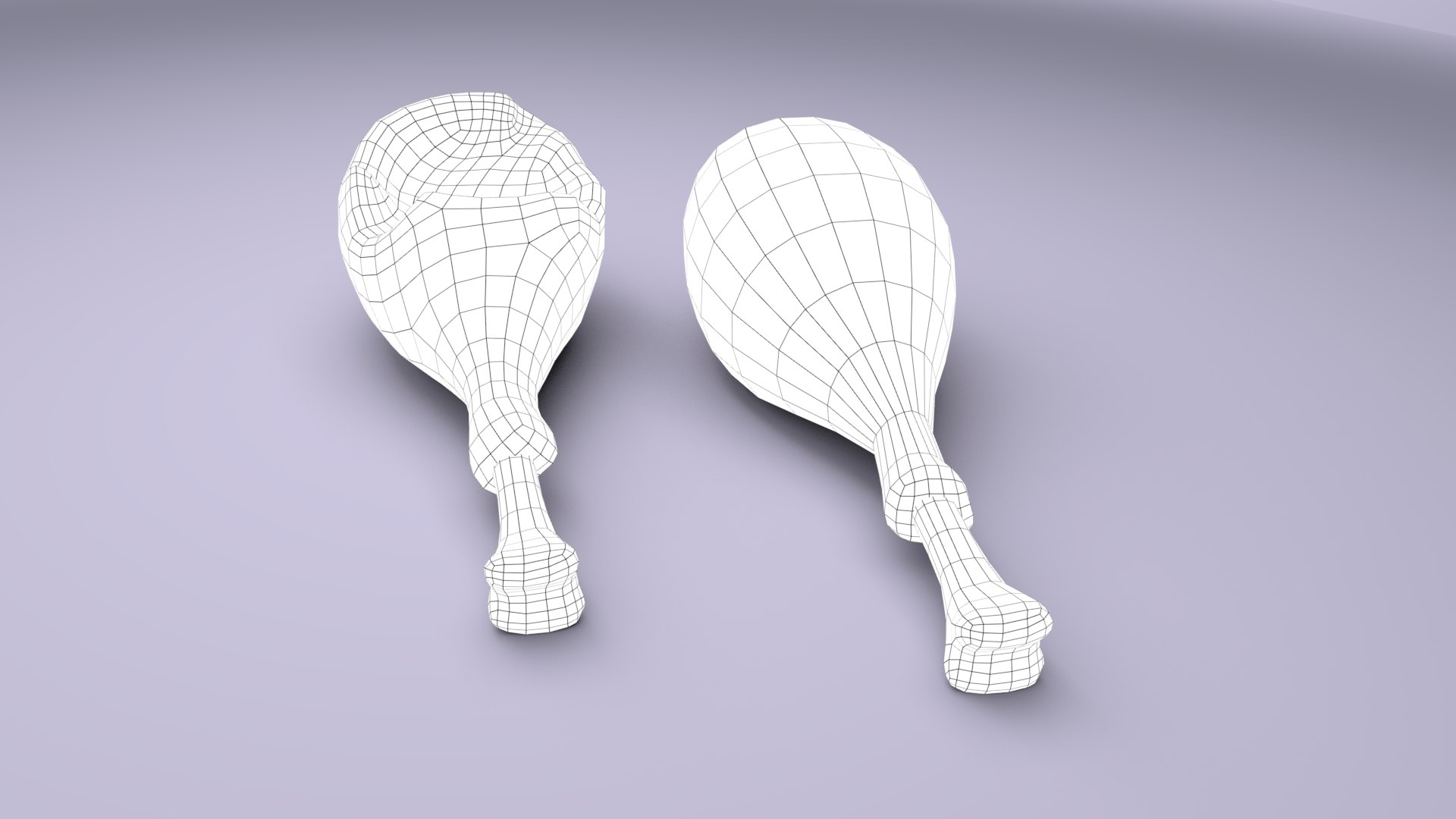 3D model chicken leg - TurboSquid 1442302