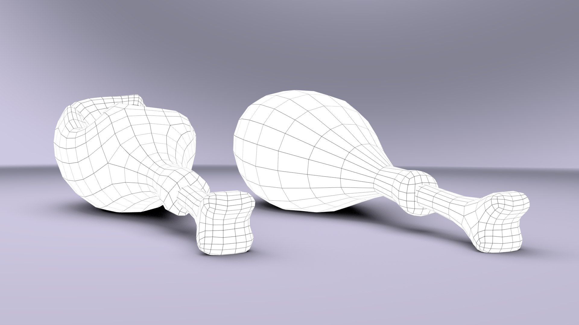 3D model chicken leg - TurboSquid 1442302