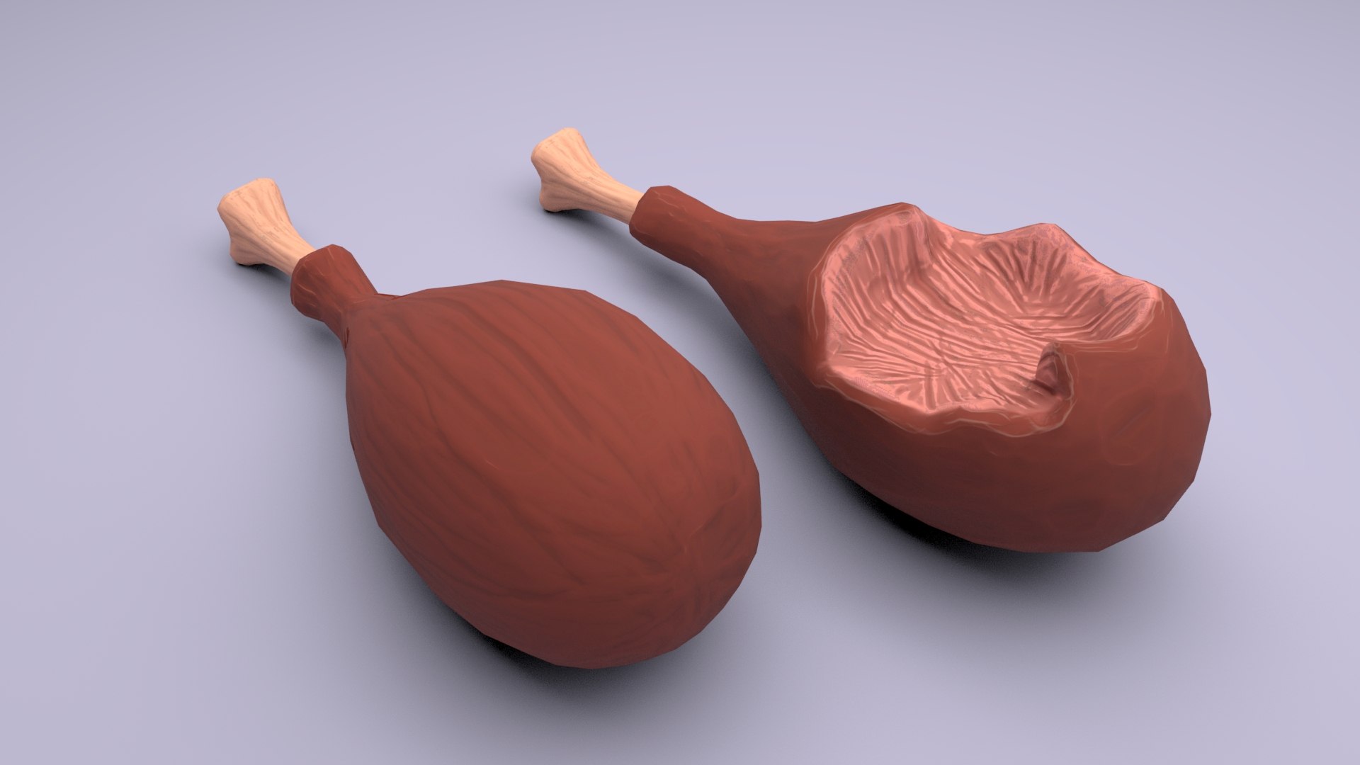 3D model chicken leg - TurboSquid 1442302