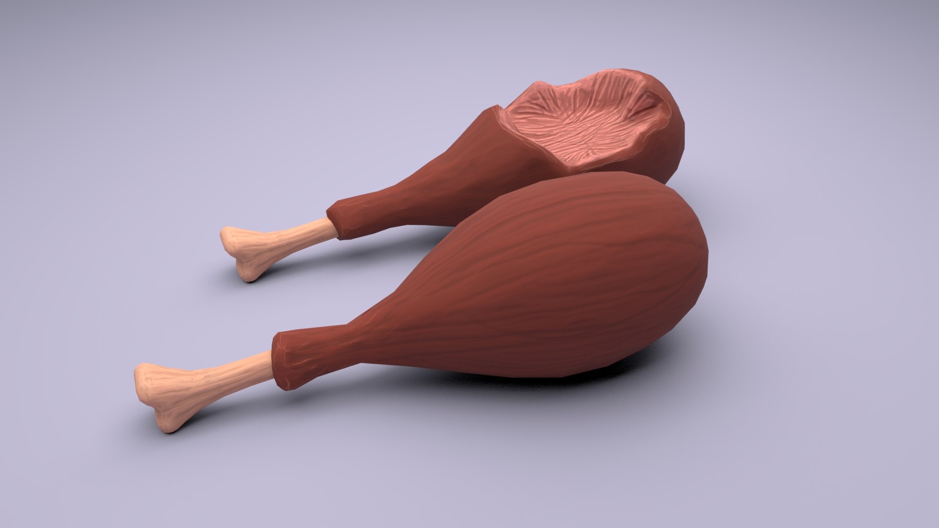 3D model chicken leg - TurboSquid 1442302