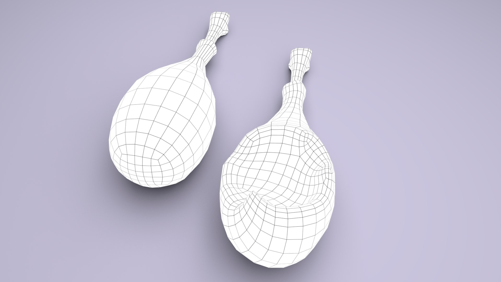 3D model chicken leg - TurboSquid 1442302