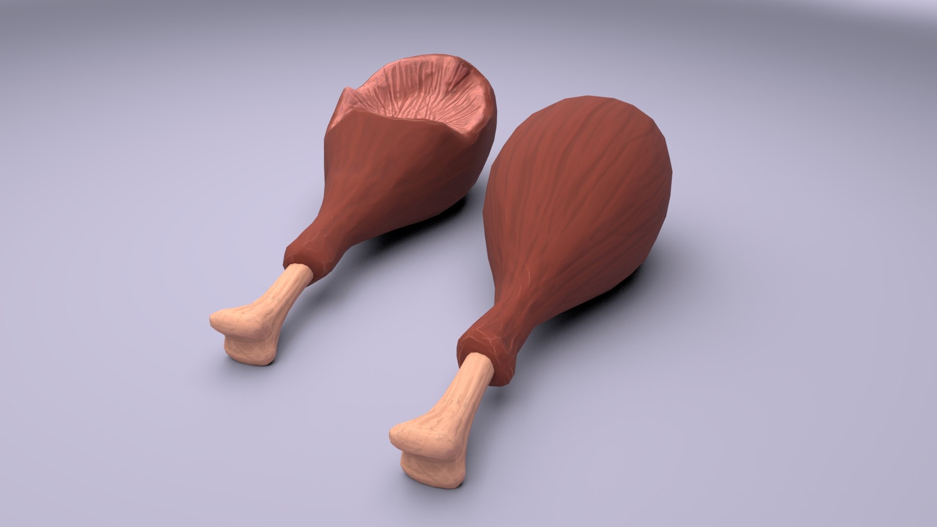3D model chicken leg - TurboSquid 1442302