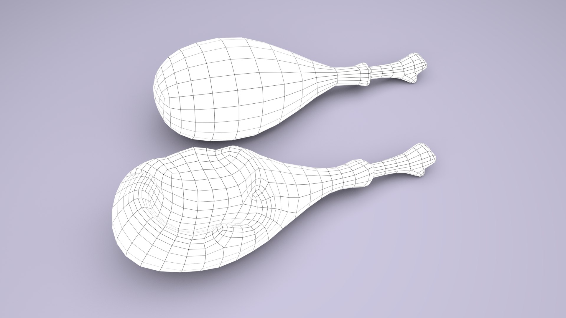 3D model chicken leg - TurboSquid 1442302