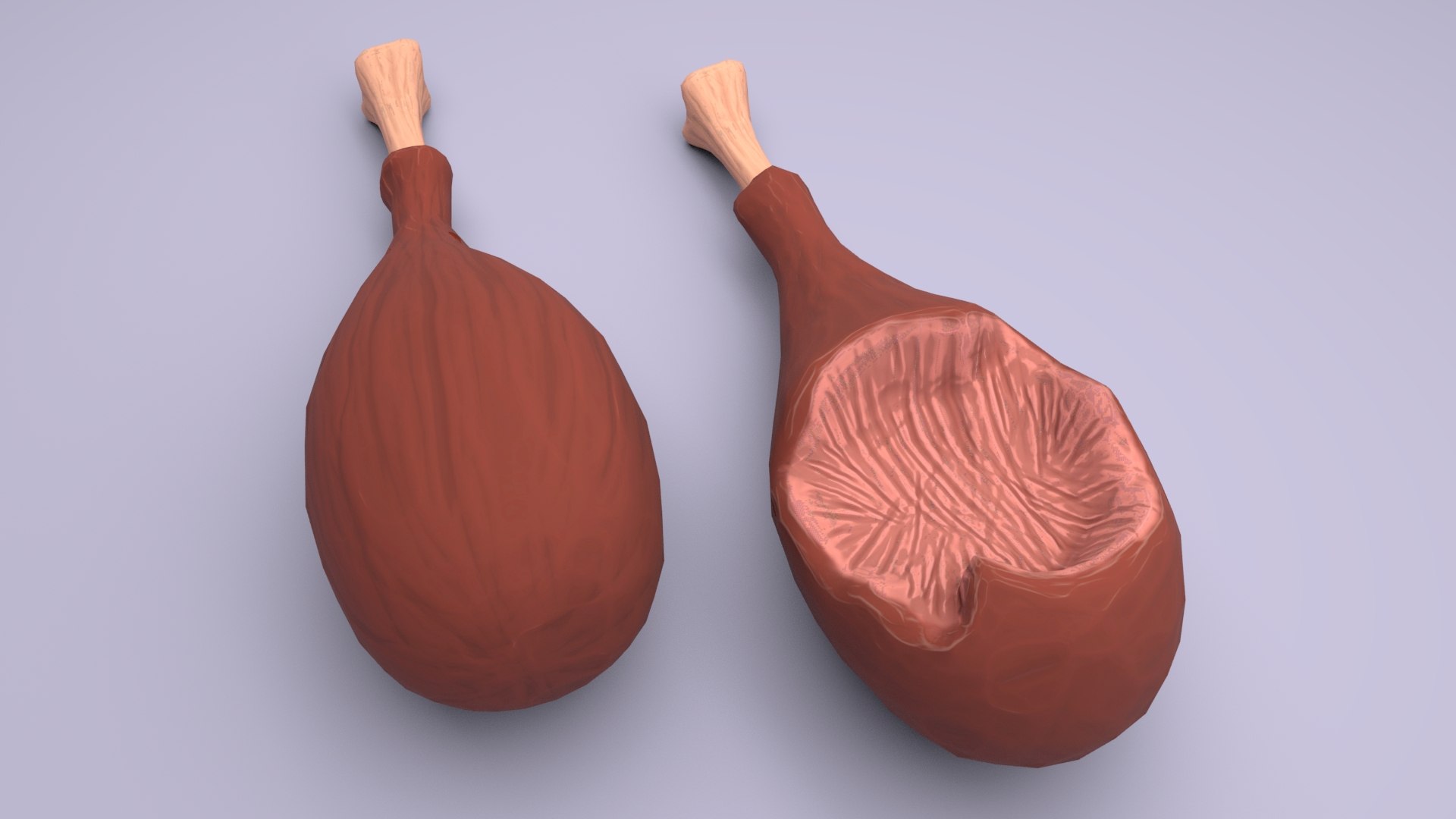 3D model chicken leg - TurboSquid 1442302