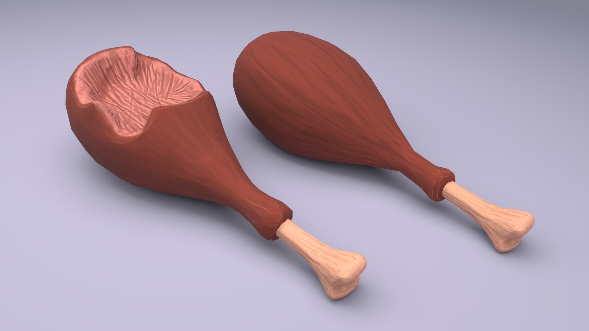 3D model chicken leg - TurboSquid 1442302