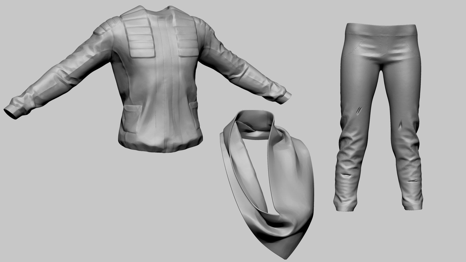 stylized clothes