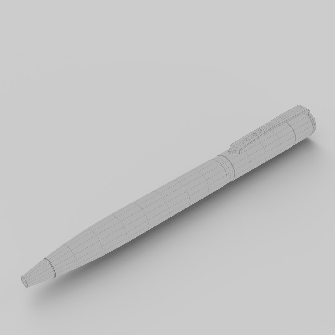 Ballpen 3D Model - TurboSquid 2187773